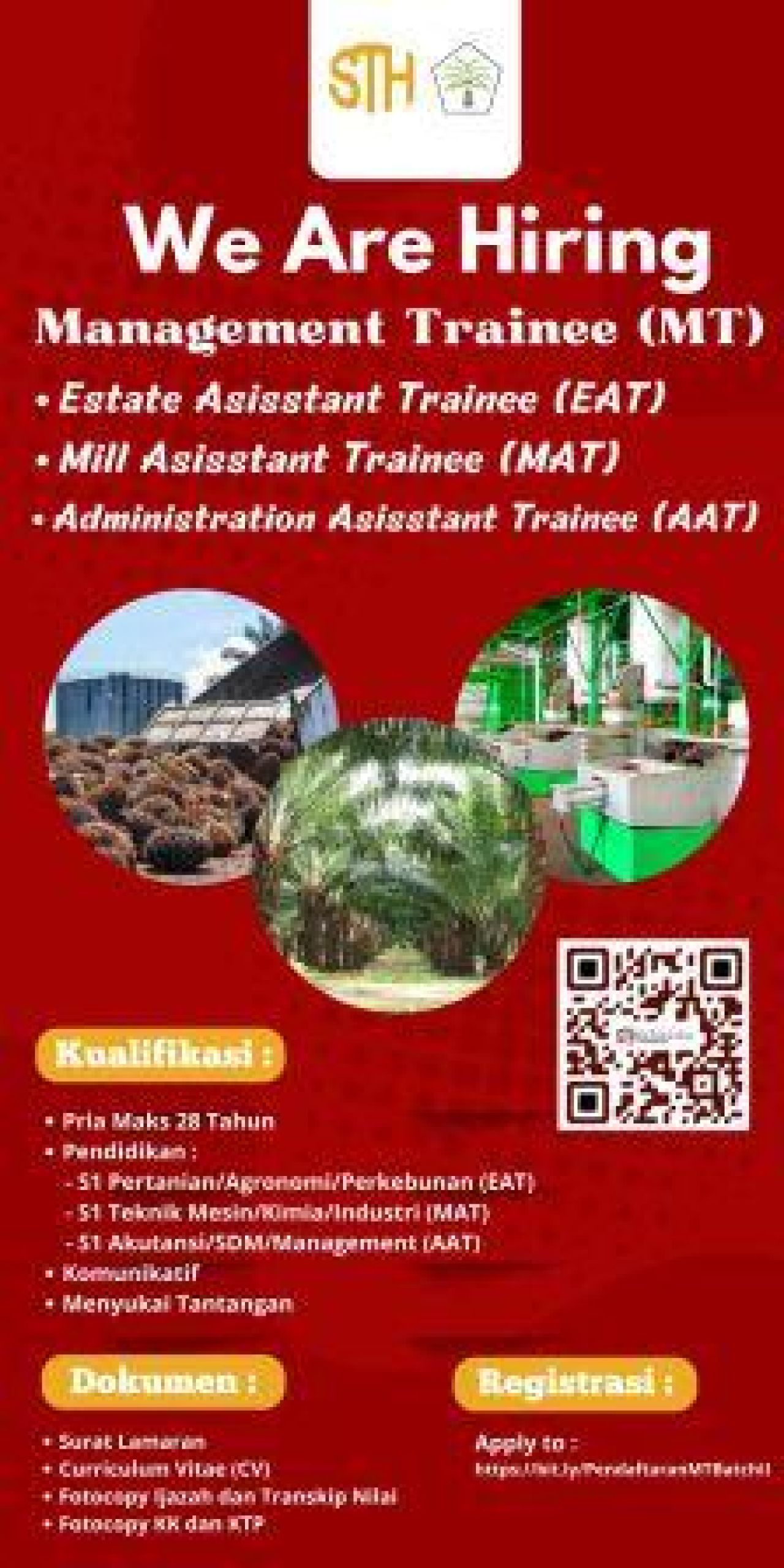 STH Group Indonesia Open Recruitment Management Trainee