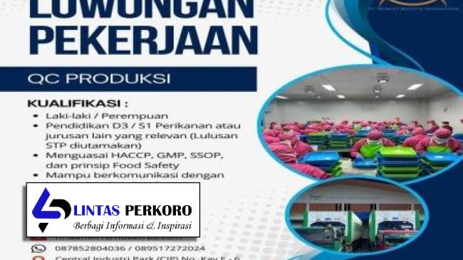 Nusa Crab Buka Lowongan Kerja sebagai Quality Control